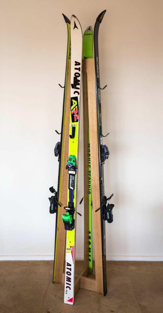DIY Project Two: Ski Coat Rack – Brightside Story Studio